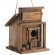 Gifts & Decor Rustic Fir Wood Western Saloon Bird House | rustic-touch ...